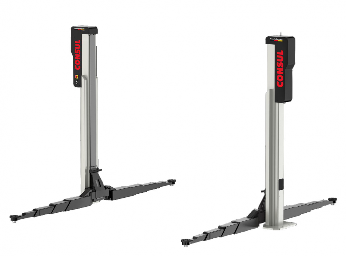 Consul 2-Säulen-Hebebühne Premium EL® 2.40 - CONSUL Hebebühnen made i